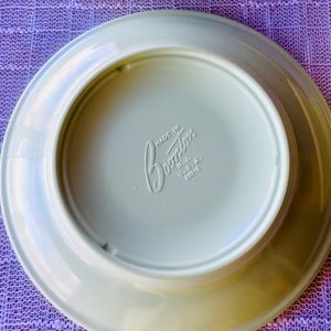 Boonton | Dining | Yellow 3 Green Mid Century Boonton Saucers | Poshmark